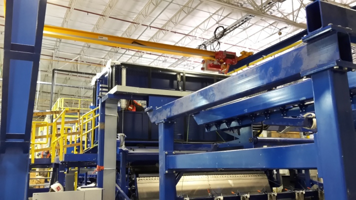 Crane GJMJ 5t/9,1m a Crane way, installation in Tlaxcala, Mexico - GIGA ...